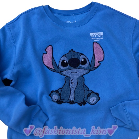Disney | Sweaters | Disney Stitch Sweater Hoody New With Tags | Poshmark